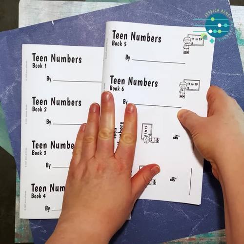 Montessori Math Numbers 1-9 and 11-19 with the Colored Bead Stair