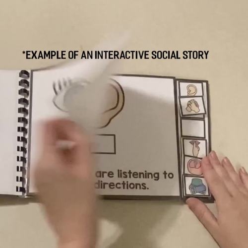 Asking for Help/ Self-Advocacy Interactive Social Story-Includes Visuals