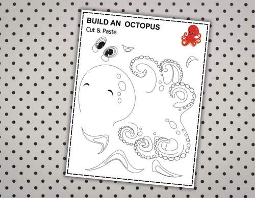 Octopus Craft | Ocean Animal Craft | Summer Activity for Kids | Fine ...
