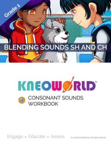 Consonant Workbook | Grade 1 | Printable & Digital by KneoWorld | TPT