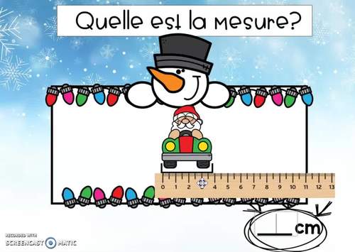 La mesure avec la règle Boom Cards by Madame Soleil | TPT