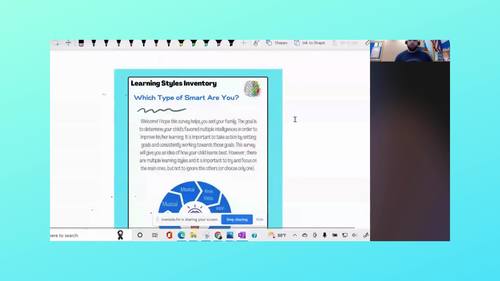 Learning Styles Inventory by MrPenasTutoring Resources | TpT
