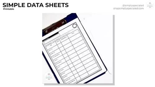 Data Collection Sheets | Bundle | Special Education | Editable | IEP ...