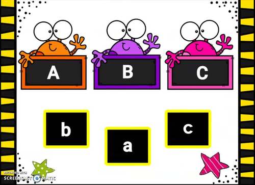 Uppercase and Lowercase Boom Cards™ Distance Learning Language | TPT