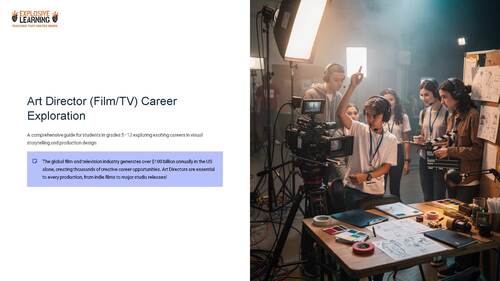 Art Director Filmtv Career Exploration 101 Role Skills Salary Pathway ...
