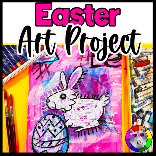 Art History Easter Art Lesson Basquiat Easter Bunny Art Project Easter ...