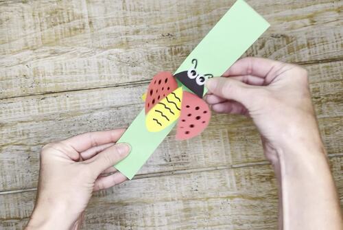 3D Craft Activity for Speech Language Therapy | Spring Flying Ladybug