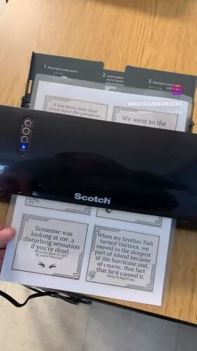 Most Memorable First Lines in Literature Creative Writing Task Cards