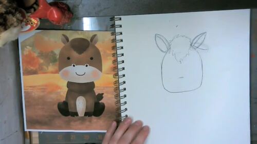 How to Draw Fall Animals for Beginners by Carly's Colorful Corner