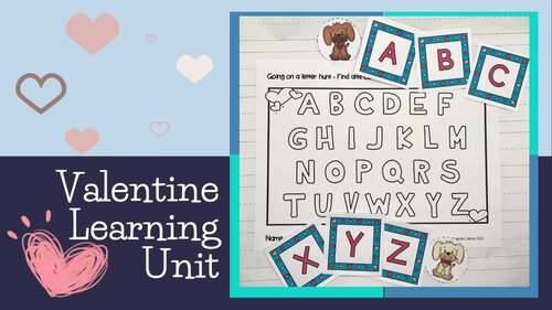 valentines thematic unit by Joy and Sunshine Collective | TPT