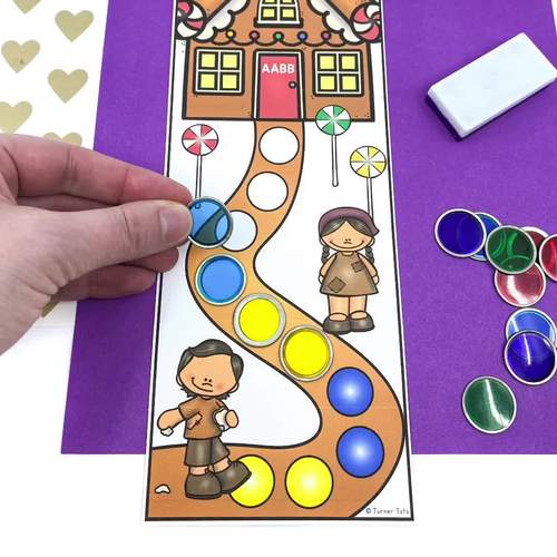 Hansel & Gretel Pattern Cards Fairy Tale Pattern Activity - Completing ...