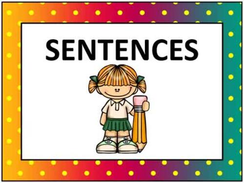 Grammar Bulletin Board Set by Teacher in High Heels | TPT