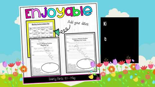 Cursive Writing Practice Sentences - May - Jokes, Fun Facts, Handwriting