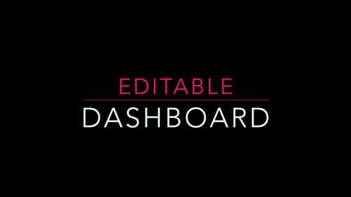 Editable First Grade Dashboard | Into Reading Foundational Pathway ...