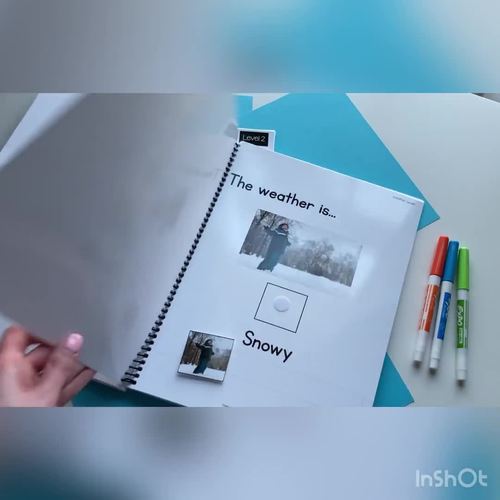 Adapted Science Unit - Adaptive Weather Book for Special Education ...