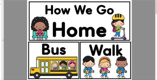 How We Go Home | Editable Dismissal Chart, Tags, and Notes | TpT
