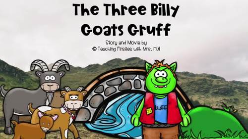 Reading Activities for Seesaw & Google - Billy Goats Gruff | INCLUDES A ...