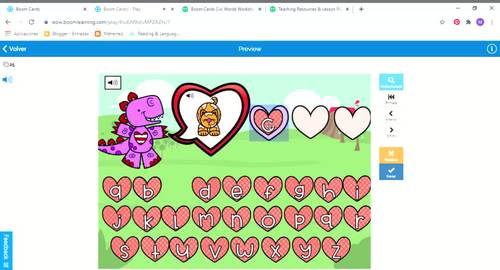 BOOM CARDS Valentine's Day: Spelling CVC WORDS (short vowel a) by Ms ...