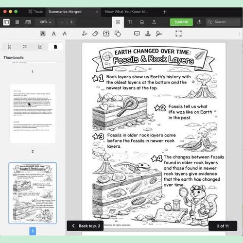Summaries and Assessments for Earth Unit 4th Grade NGSS Science in a ...