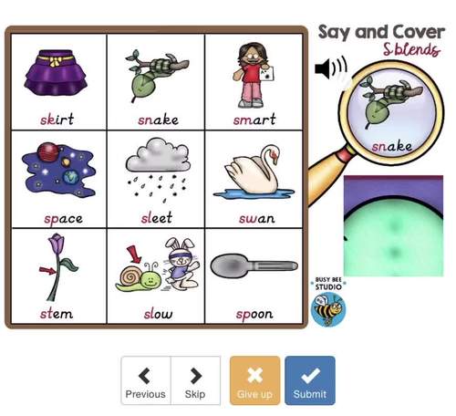 Articulation S Blends Boom Cards Games for Speech Therapy by Busy Bee ...