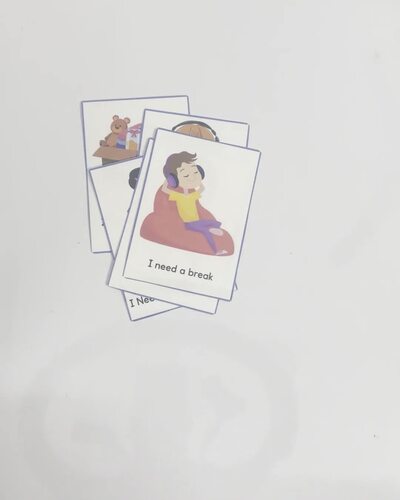 Break Card Visuals | I Need a Break Card by Disha Digital School