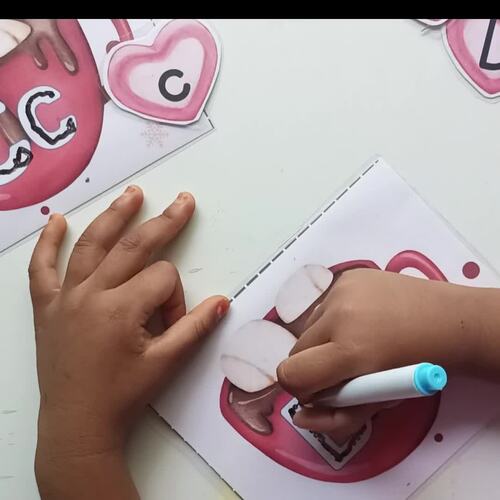 Christmas Alphabet Matching and Tracing,Preschool Alphabet Activity ...