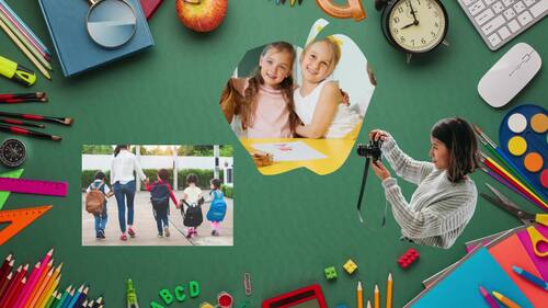 Photo Props 2024 2025 School Year All Grades PDFs Back to School Photo FUN!