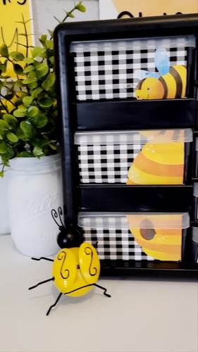 Honey Bee EDITABLE Toolbox labels Teacher organization box by Lisa's ...