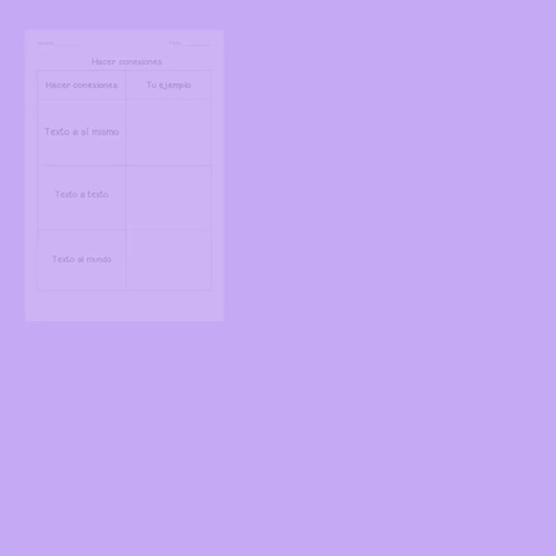 Hacer conexiones- Organizadores gráficos by Bilingual Teaching Made Easy