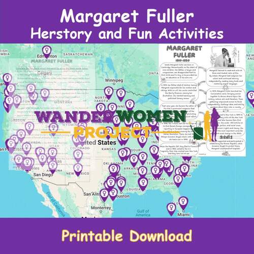 Margaret Fuller - Exploring Herstory Through Fun Activities | TPT