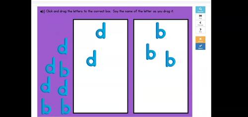 B and D Letter Reversals and Letter Confusion Practice Boom™ Cards