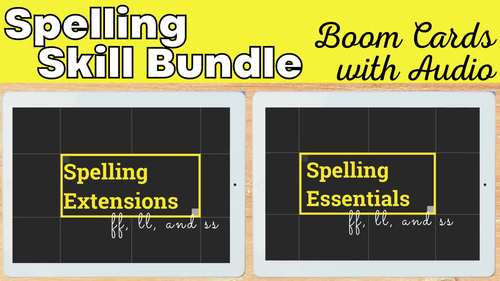 Orton Gillingham BOOM Cards Game Practice Double Consonants FF LL SS ...