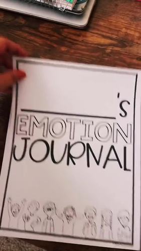 Feelings Check-In Journal | Emotion Check-In Journal | Digital & Printable