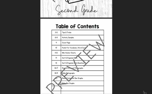 Big Ideas Math Interactive Notebook | Chapter 13 | Second Grade | TPT