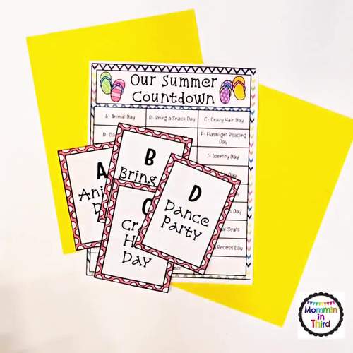 End of the Year Activities BUNDLE | Countdown, Notes, Awards, Memory Book