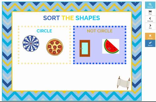 Hanukkah Math 2D Shapes in Real Life Boom Cards Math Games Digital Math ...