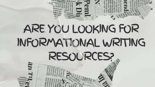 Informational Writing UNIT BUNDLE | Organizers, Activities, Lessons ...