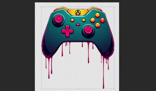 Gaming Controller Clipart - Colorful Game Controller Digital Graphics ...