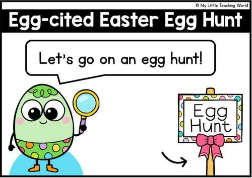 Digital Easter Egg Hunt Visual Discrimination Boom Cards | TPT