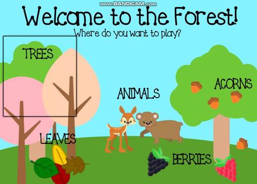 Virtual Field Trip: into the Forest! (BOOMCARDS) by SimpleHappyPreschoolFun