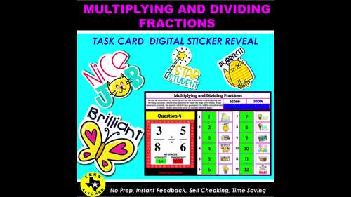 Multiplying and Dividing Fractions – Digital Bundle by Sunny Boy Creations