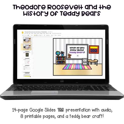 Theodore Roosevelt and The History of Teddy Bears | Digital and Printable