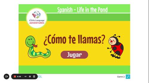 Spanish Worksheet, Flashcards, and Digital Game ~ ¿Cómo te llamas?