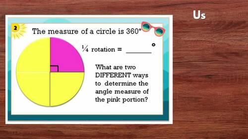 Angles & Fractional Parts of a Circle: DIGITAL PRINTABLE 4.MD.C; 4 NF.B ...