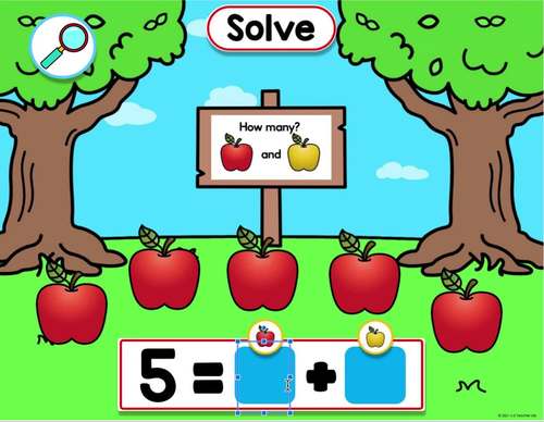 Decomposing 5 and 10 Digital Google Classroom and Seesaw | TpT