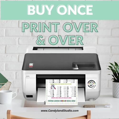 Find Your Spring Bunny Name Silly Class Party Game + Handwriting ...