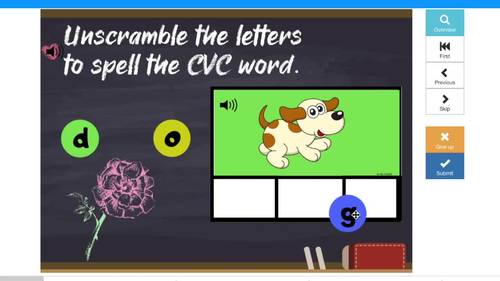 CVC Game Short Vowels Unscramble Boom Learning Cards ™ by Learn ...