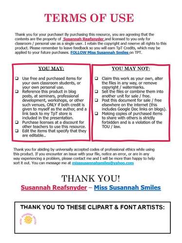 IEP Forms for Preschool Special Education by Miss Susannah Smiles