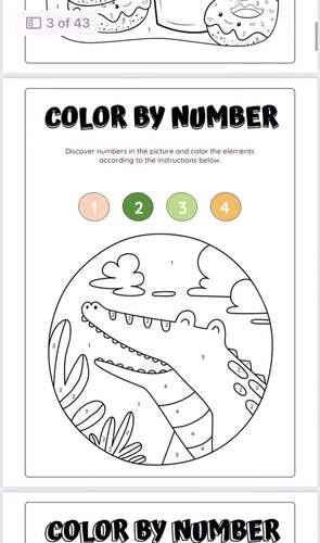 Color By Number Pages | Numbers 1-10 Coloring Pages by The Simple Home Of 4