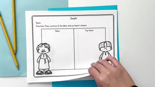 sunday school coloring pages joseph